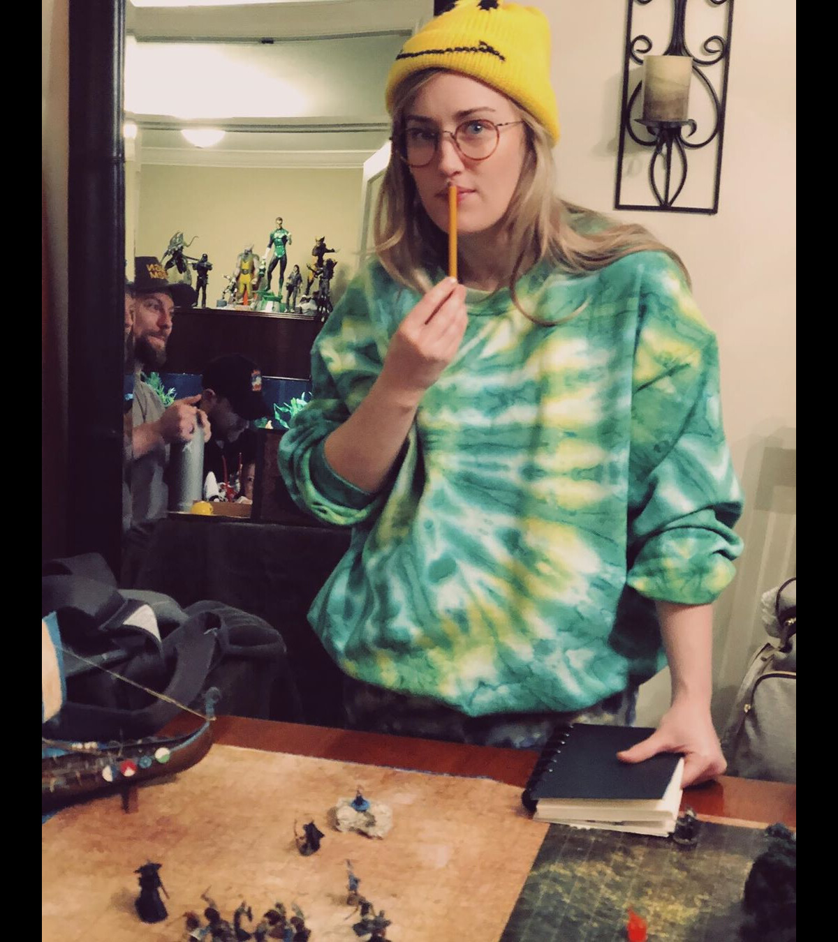 Photo : Ashley Johnson sur Instagram, en décembre 2019. - Purepeople