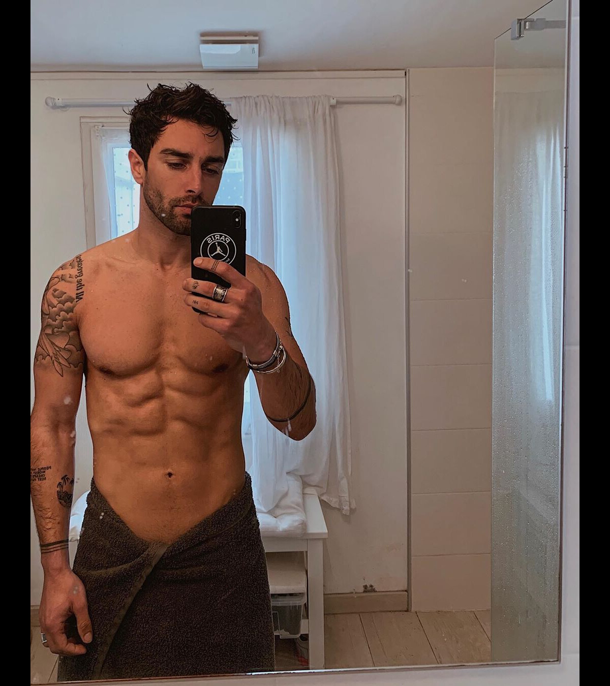 Photo : Valentin Léonard sur Instagram, mars 2020. - Purepeople