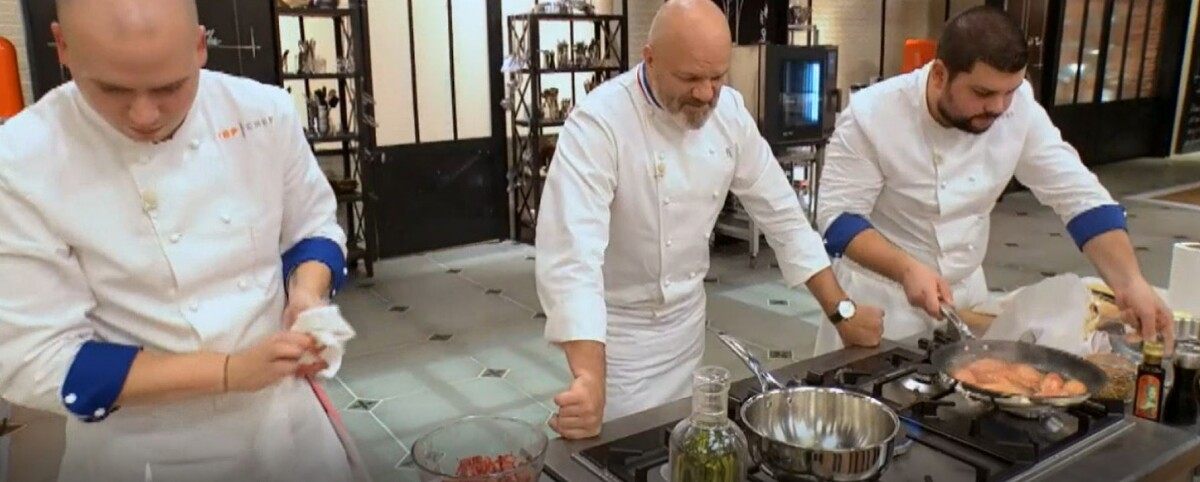 Photo : Martin, Philippe Etchebest et Gratien - épisode de "Top Chef ...
