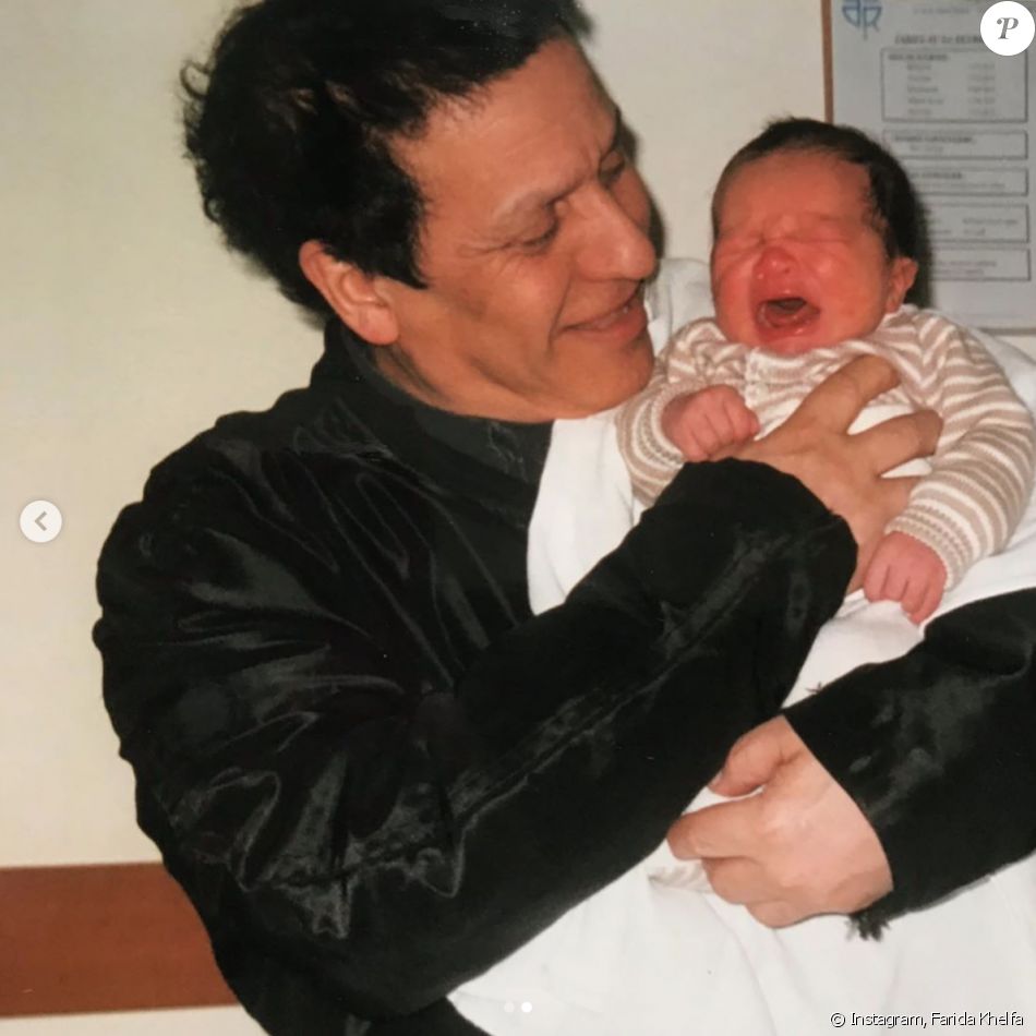 Omer, le fils de Farida Khelfa et Henri Seydoux (bébé dans les bras du ...