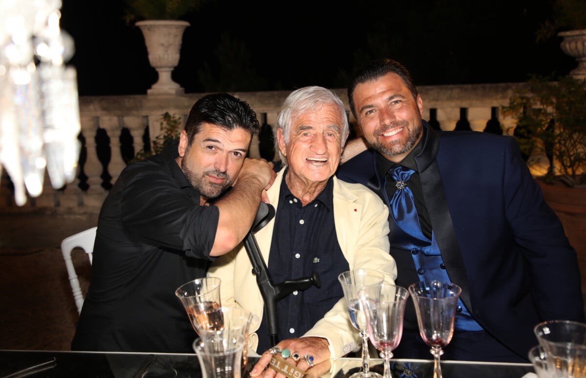 Photo : Exclusif - Jeff Domenech et Jean-Paul Belmondo au mariage de ...