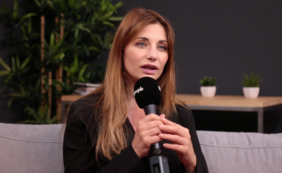 Photo : Ariane Brodier en interview pour "Purepeople.com". Juin 2019 ...