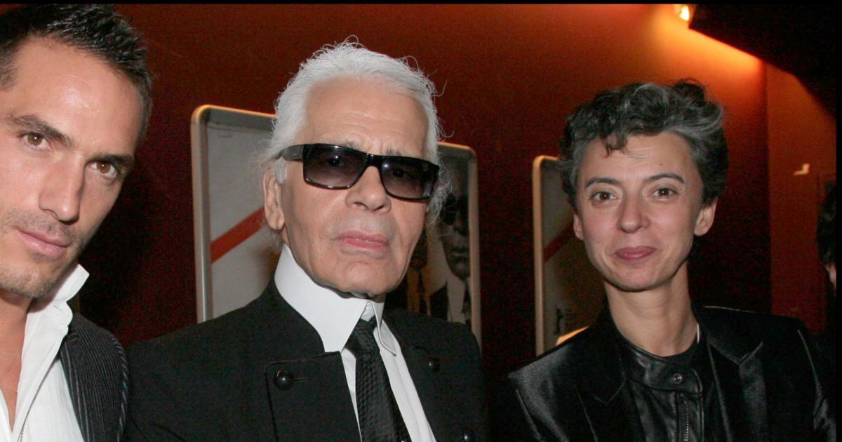 Sébastien Jondeau, Karl Lagerfeld et Caroline Lebar - Diner en l ...