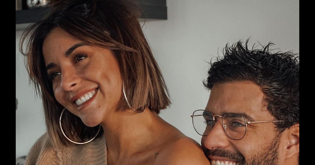 Rym et Vincent Queijo souriants sur Instagram, le 23 janvier 2020 ...