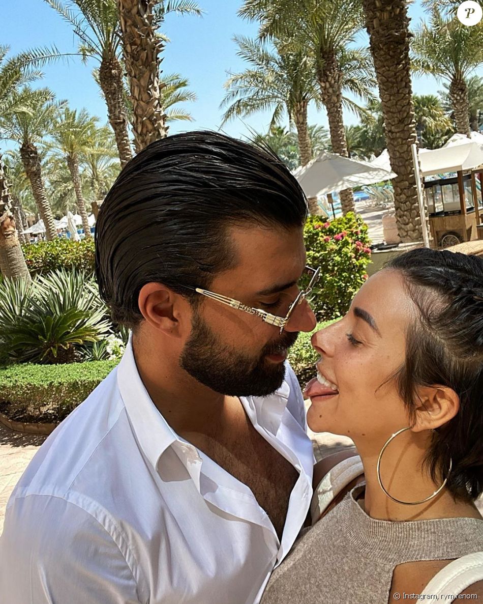 Vincent Queijo et Rym amoureux. 2020, sur Instagram - Purepeople