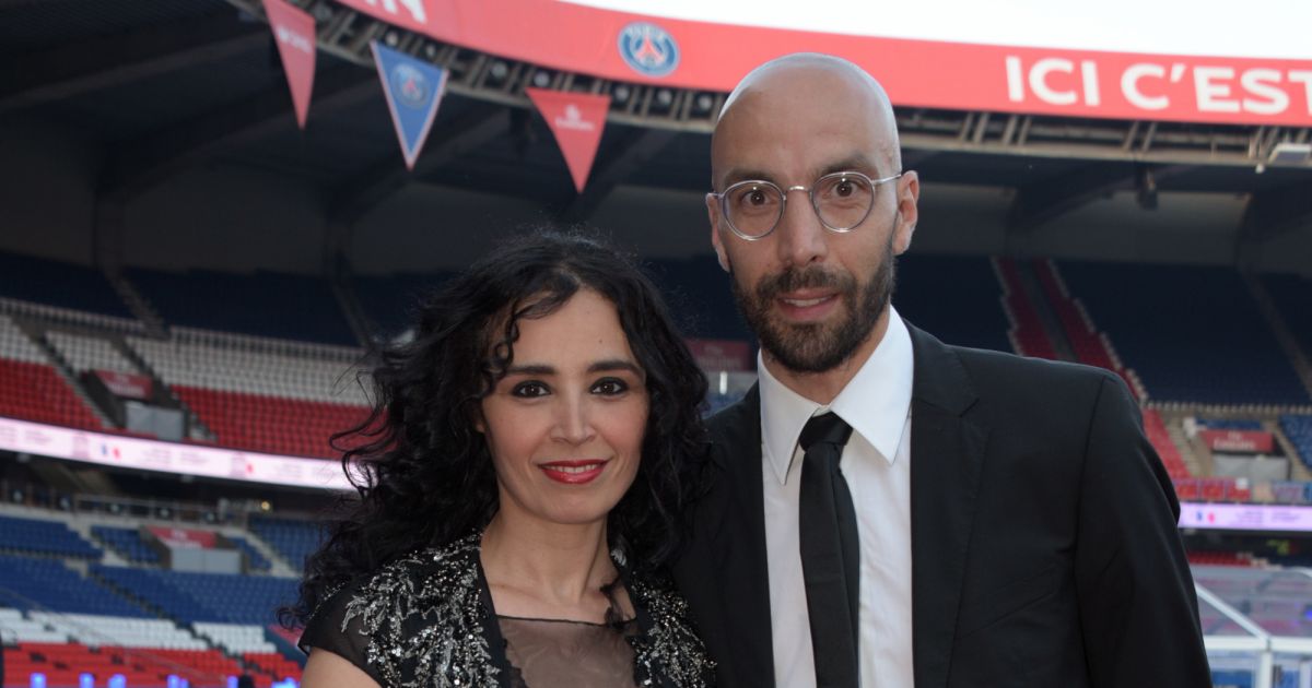 Aïda Touihri et son compagnon Bob Tahri (Bouabdellah Tahri) lors du ...