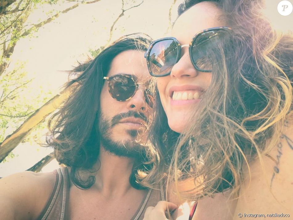 Florian Delavega et sa femme Natalia Doco sur Instagram, le 2 février ...