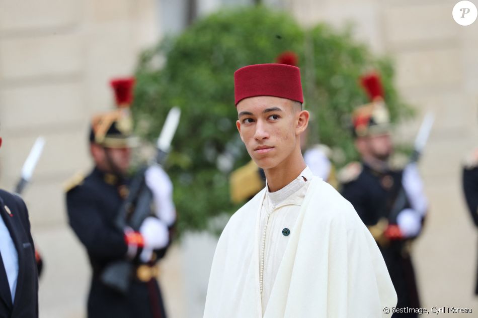 Le prince Moulay El Hassan du Maroc - Le président de la République ...