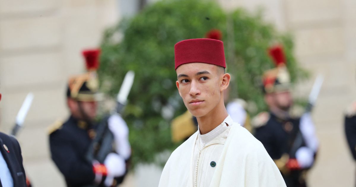 Le prince Moulay El Hassan du Maroc - Le président de la République ...