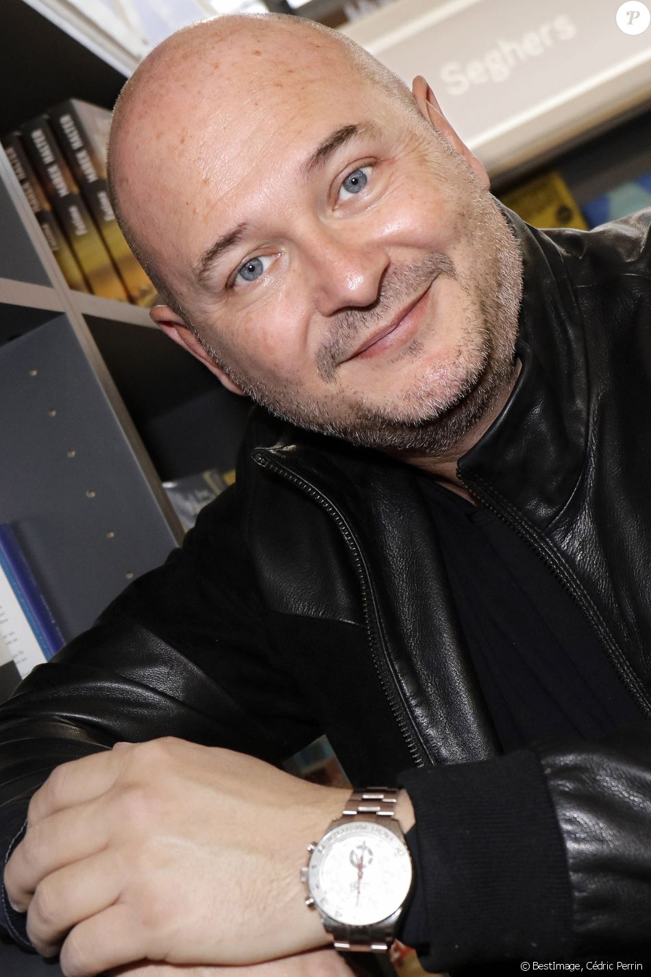 Sébastien Cauet - Salon du livre de Paris le 16 mars 2019. © Cédric ...