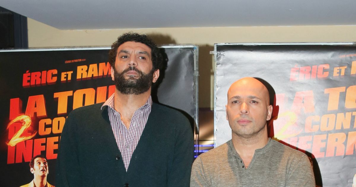 Ramzy Bedia, Eric Judor - Avant-première du film La Tour 2 contrôle ...
