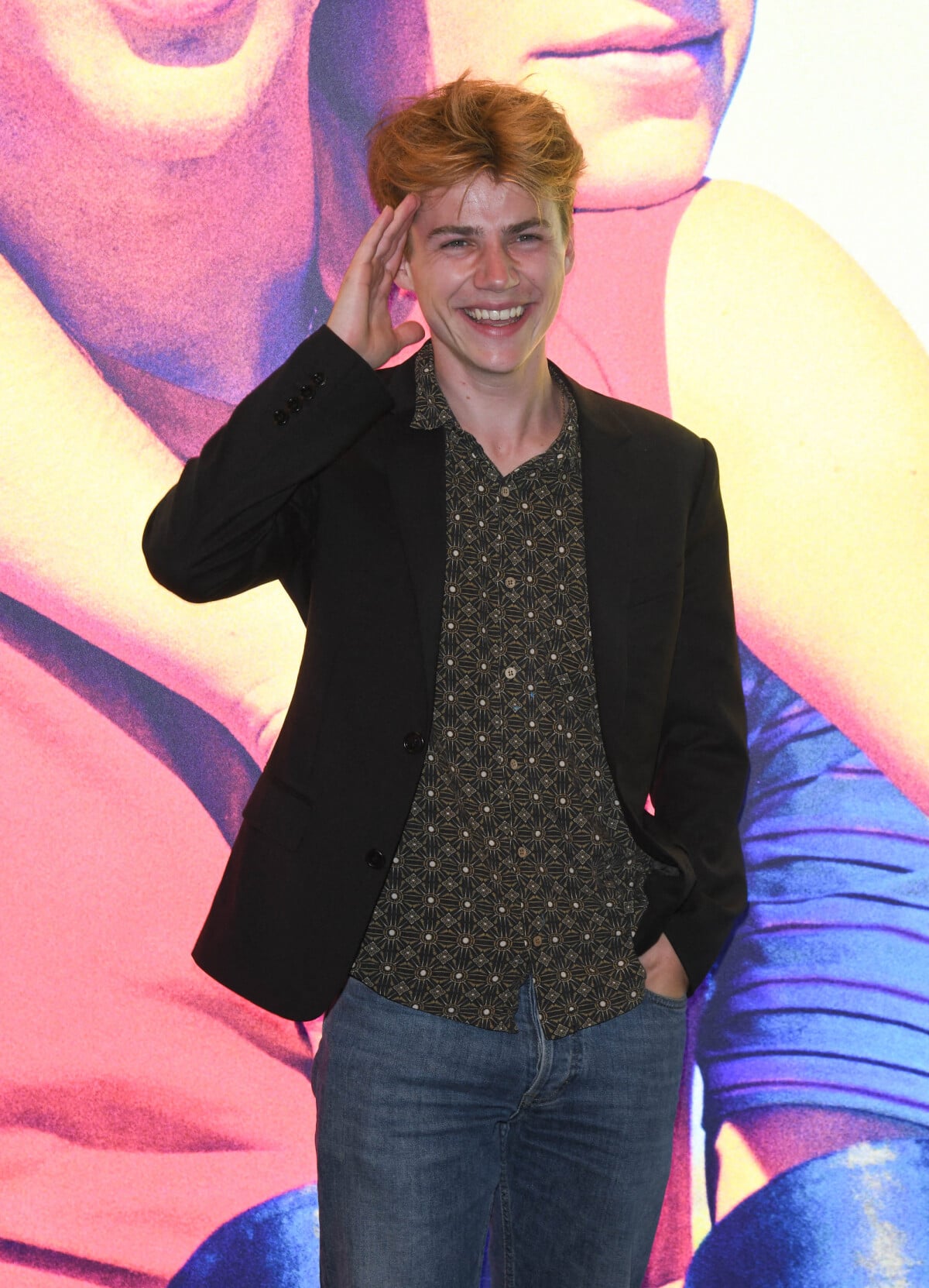 Photo : Félix Lefebvre lors du photocall du film Été 85 au cinéma MK2 à ...