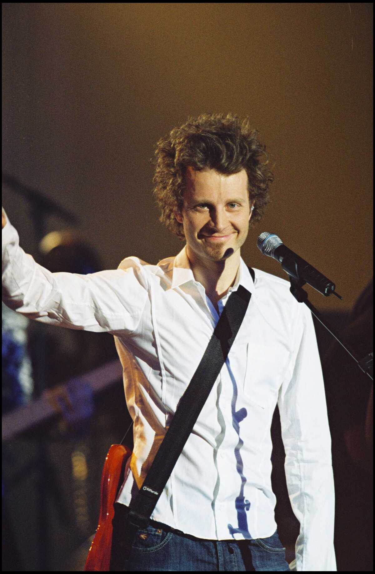 Photo : Archives - Le chanteur Sinclair sur scène lors de la cérémonie ...