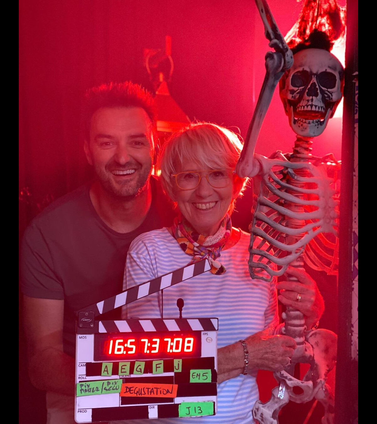 Photo : Cyril Lignac et Mercotte sur le tournage de la saison 9 du ...