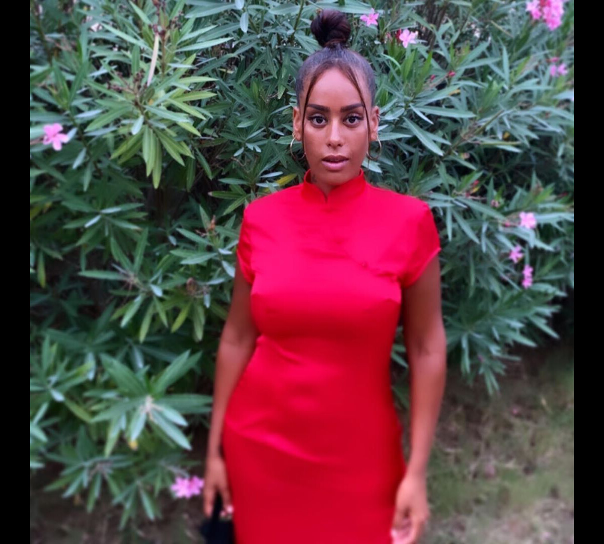 Photo : Amel Bent le 9 août 2020. - Purepeople