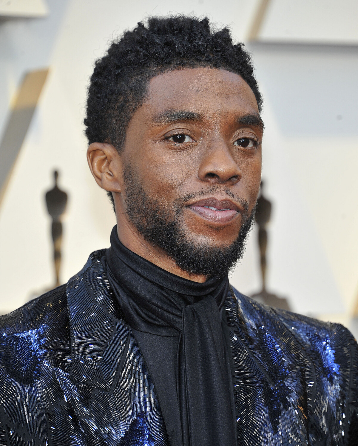 Photo : Chadwick Boseman lors du photocall des arrivées de la 91ème ...