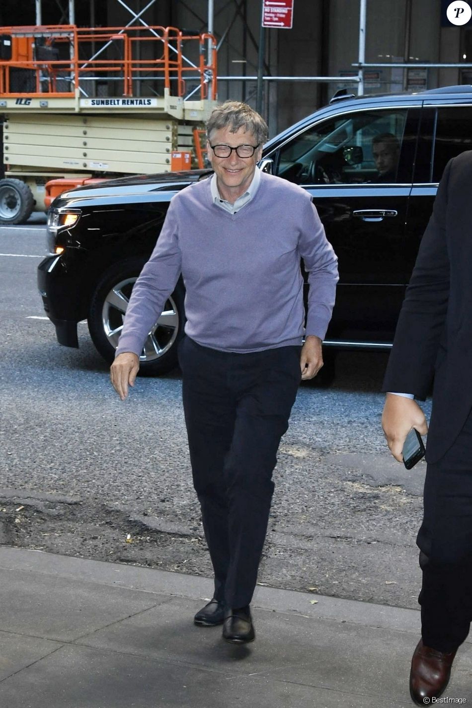 Bill Gates se rend à une conférence à New York le 6 novembre 2019 ...