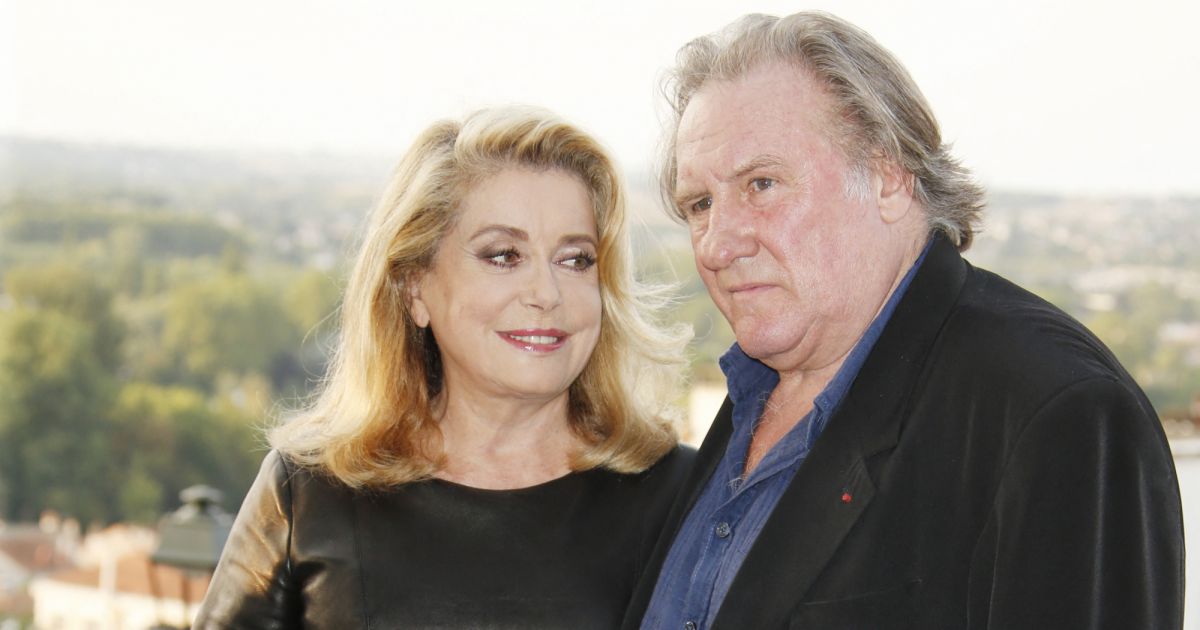 Gérard Depardieu, Catherine Deneuve du film Bonne pomme - 10e Festival ...