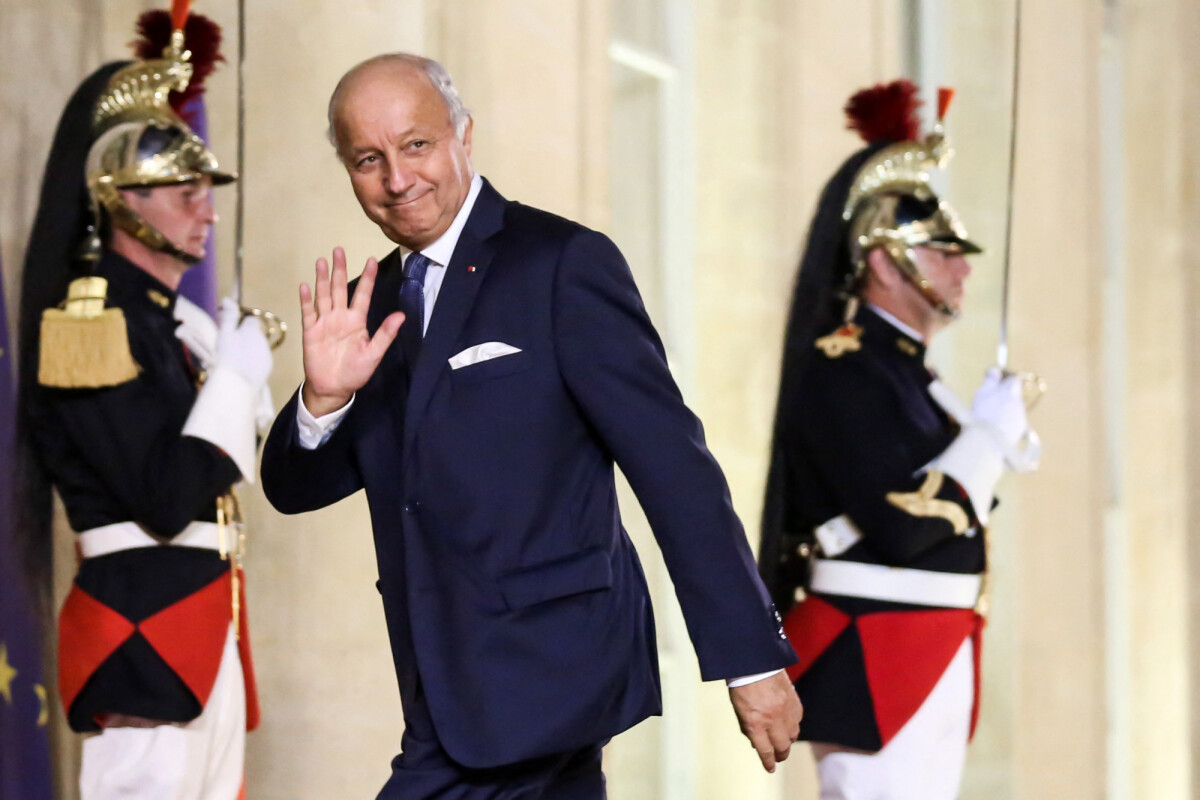 Photo Laurent Fabius Président Du Conseil Constitutionnel Français