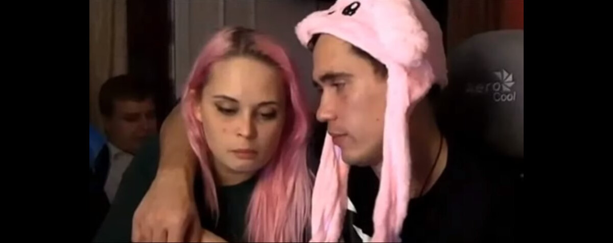 Photo : Le Youtubeur Stas Reshetnikov, alias Reeflay, et sa compagne Valentina Grigoryeva ...