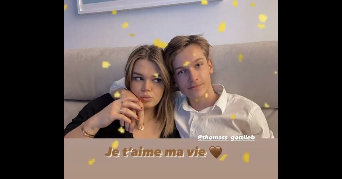 Camille Gottlieb pose avec son frère Thomas sur Instagram pour l ...