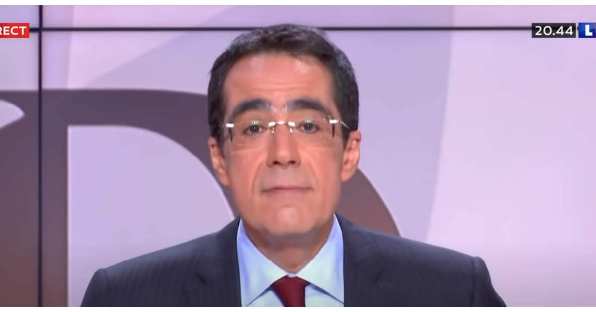 Darius Rochebin, animateur sur la chaîne LCI. - Purepeople