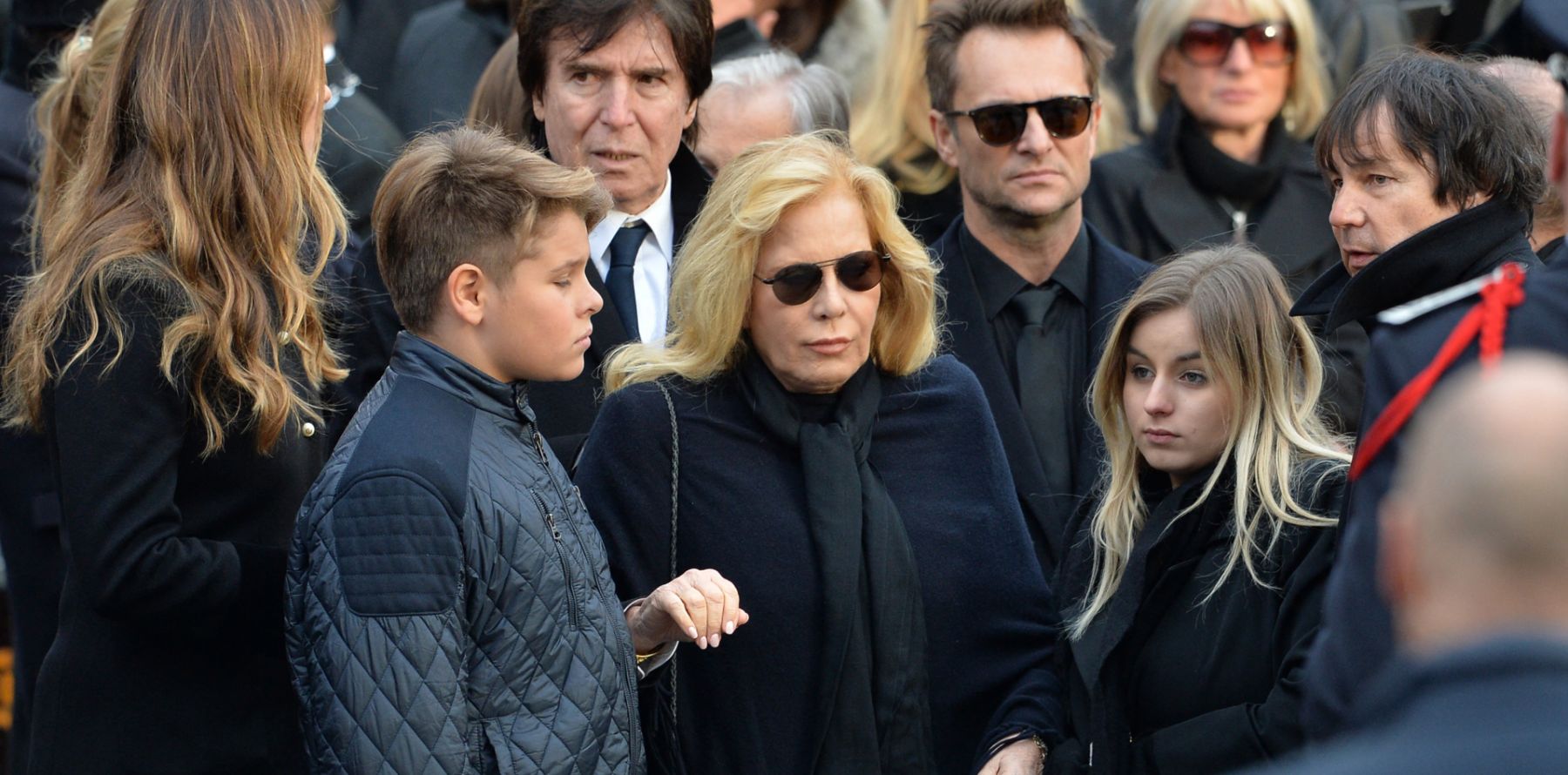David Hallyday : Son fils Cameron, "un colosse" qui mesure déjà 1m80 ...