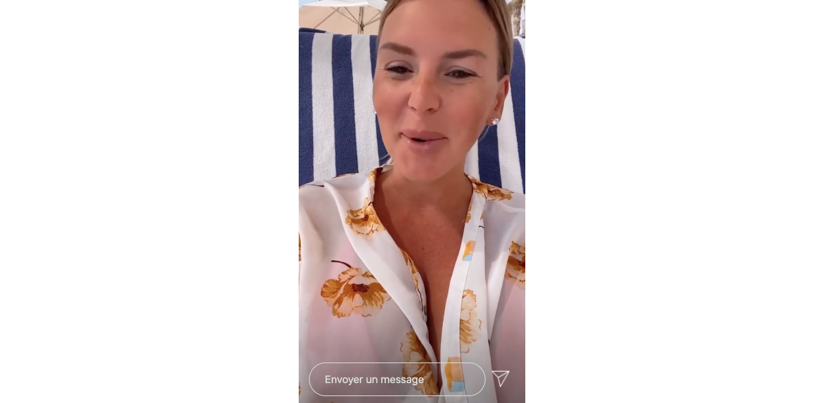 Photo : Amélie Neten en vacances avec son fils Hugo à Dubaï, novembre ...