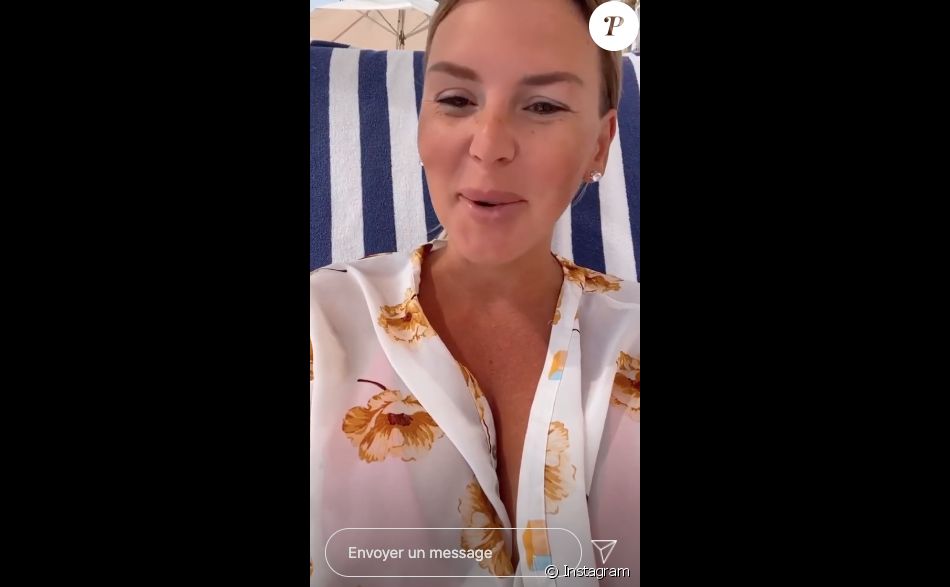 Amélie Neten en vacances avec son fils Hugo à Dubaï, novembre 2020 ...