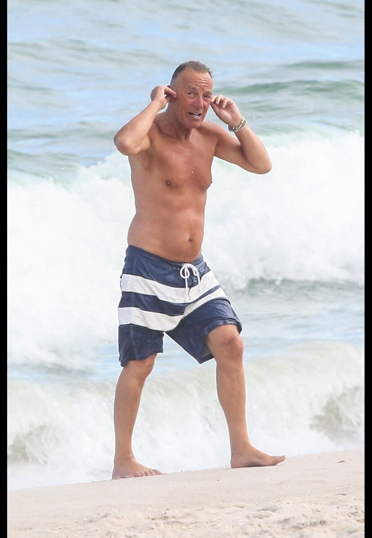 Photo : Exclusif - Bruce Springsteen (71 ans) profite d'une belle ...