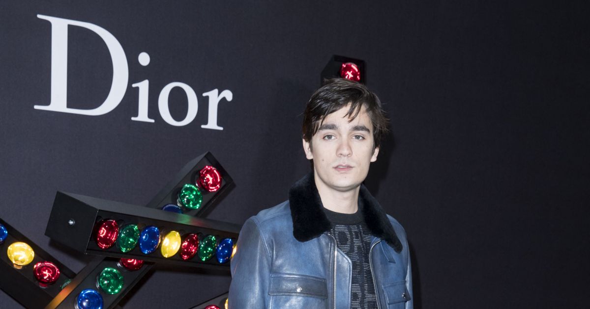 Alain-Fabien Delon - Photocall du défilé de mode Dior Homme Automne ...