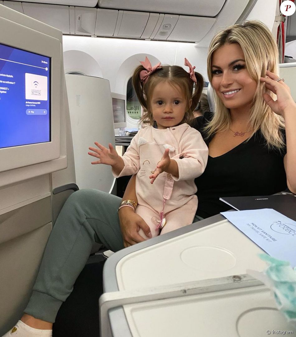 Carla Moreau et sa fille Ruby, née de ses amours avec son compagnon ...