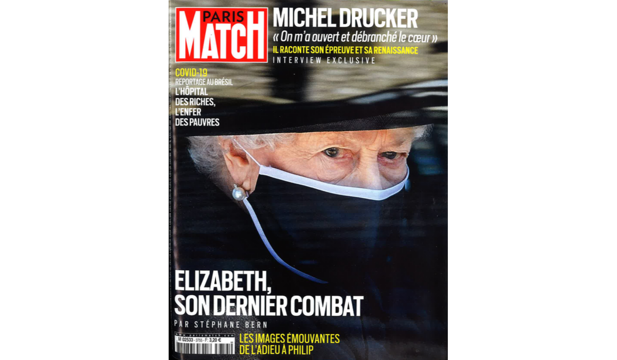Photo : Anne Parillaud dans le magazine "Paris Match" du 22 avril 2021 ...