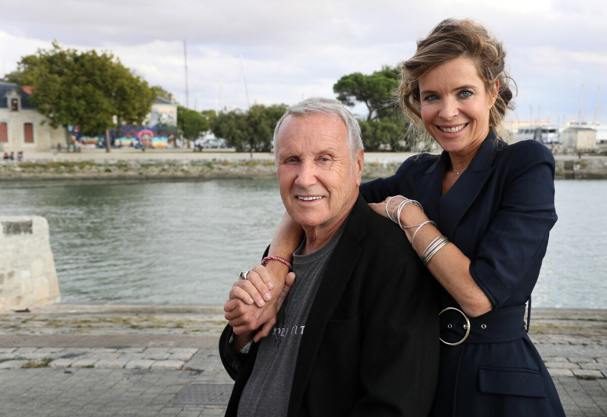 Photo : Exclusif - Yves Rénier pose avec sa fille lors du festival ...