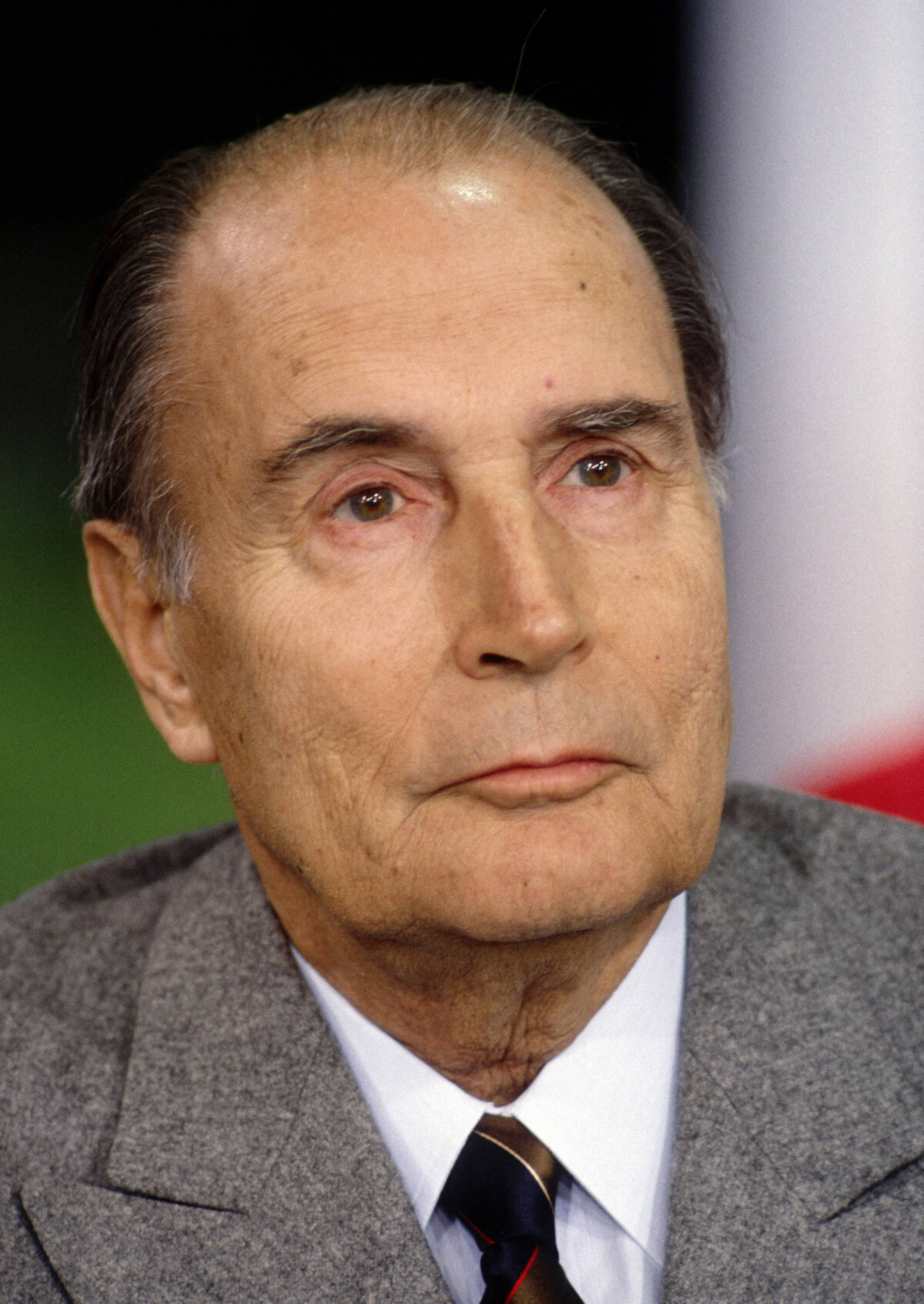 Photo : François Mitterrand en novembre 1989. - Purepeople