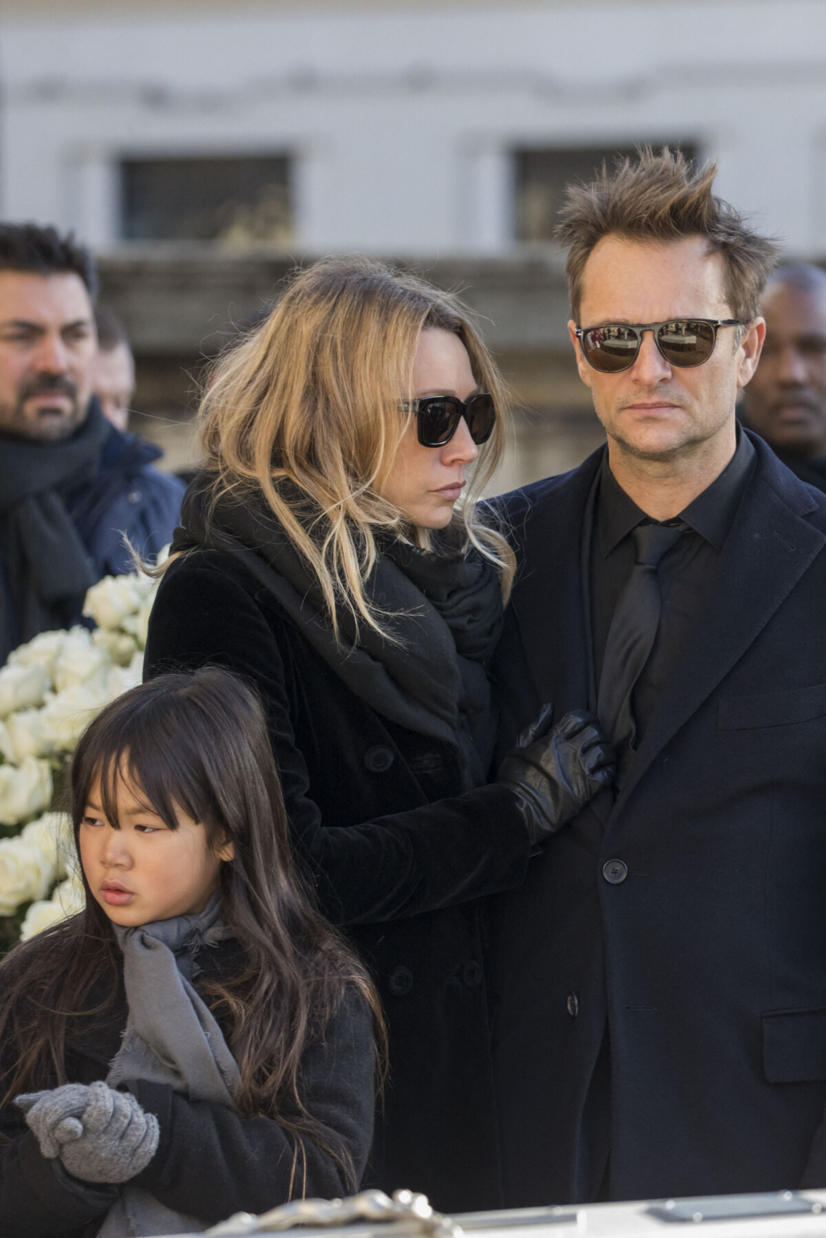 Photo : Joy Hallyday , Laura Smet et David Hallyday - Arrivées des ...