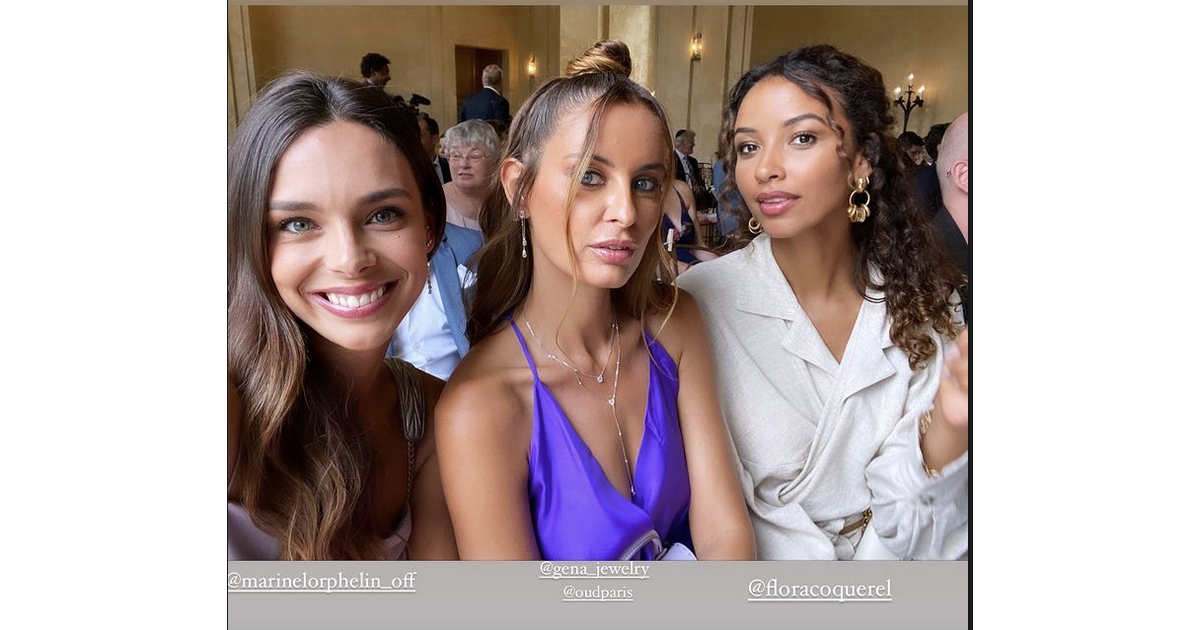 Chloé Mortaud s'est mariée avec son chéri Dean Neiger entourée de ses ...