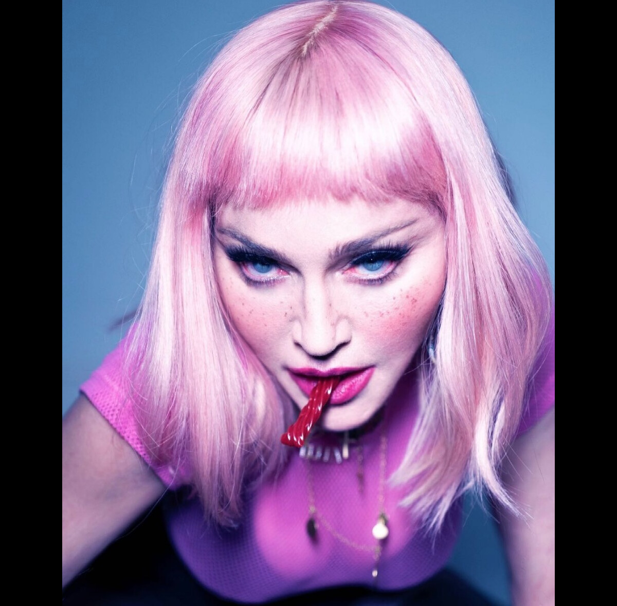 Photo : Madonna sur Instagram. Le 25 juin 2021. - Purepeople