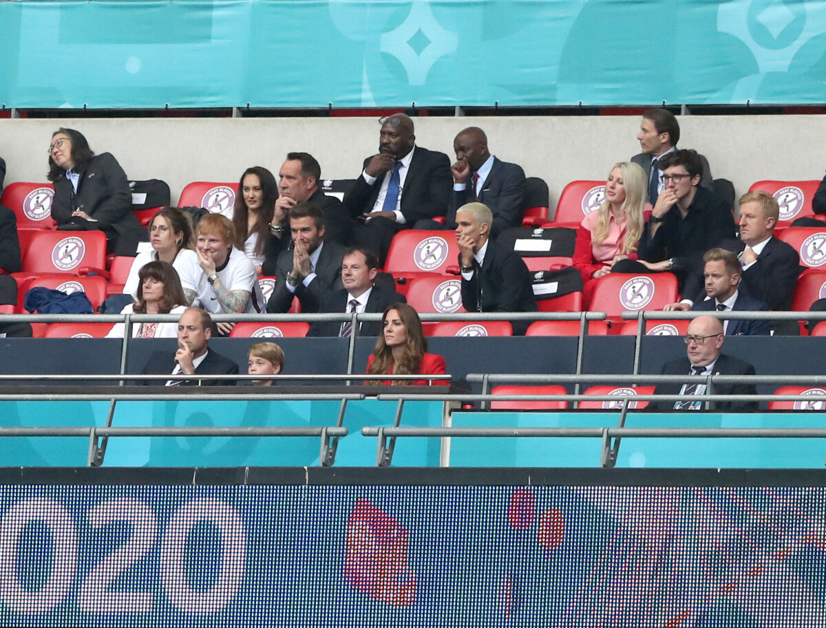 Photo : Le prince William, son épouse Kate, leur fils, le prince George ...