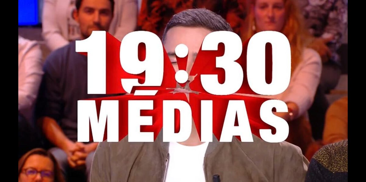 Photo : Julien Bellver présente le "19h30 Médias" dans "Quotidien ...