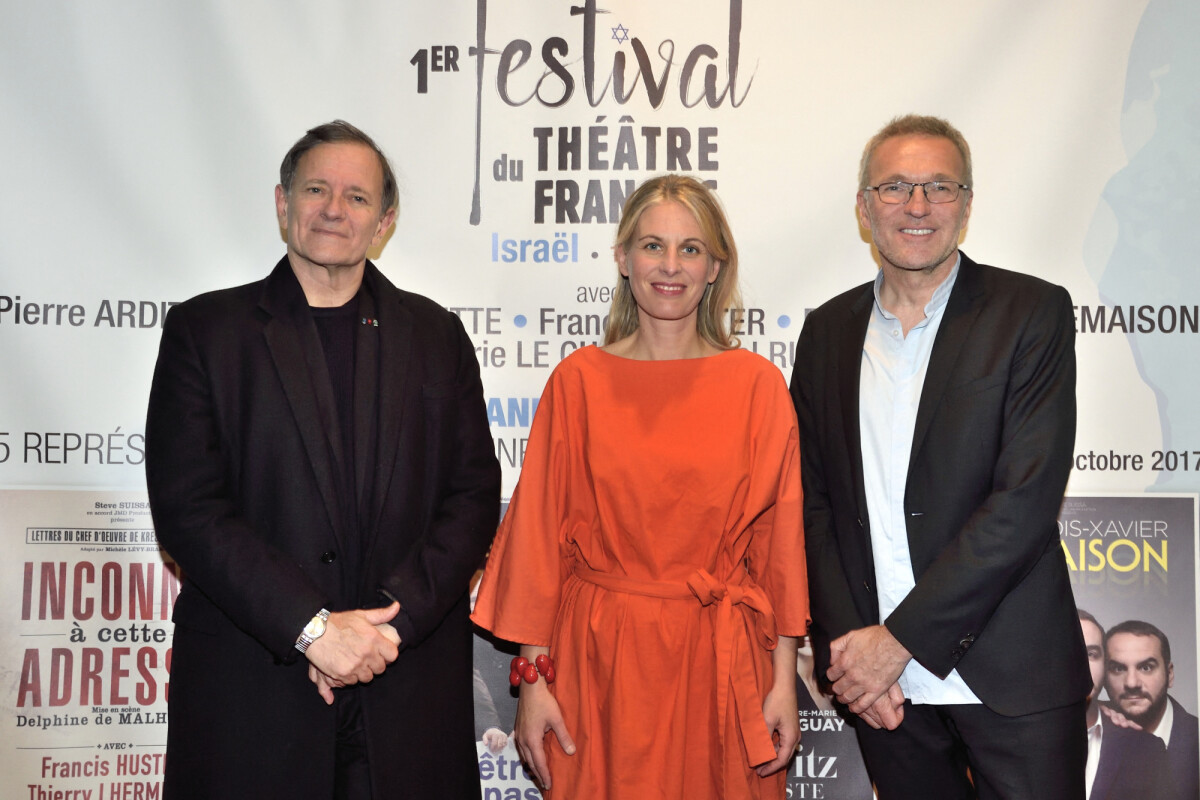 Photo : Francis Huster, la pianiste Claire-Marie Le Guay et Laurent ...