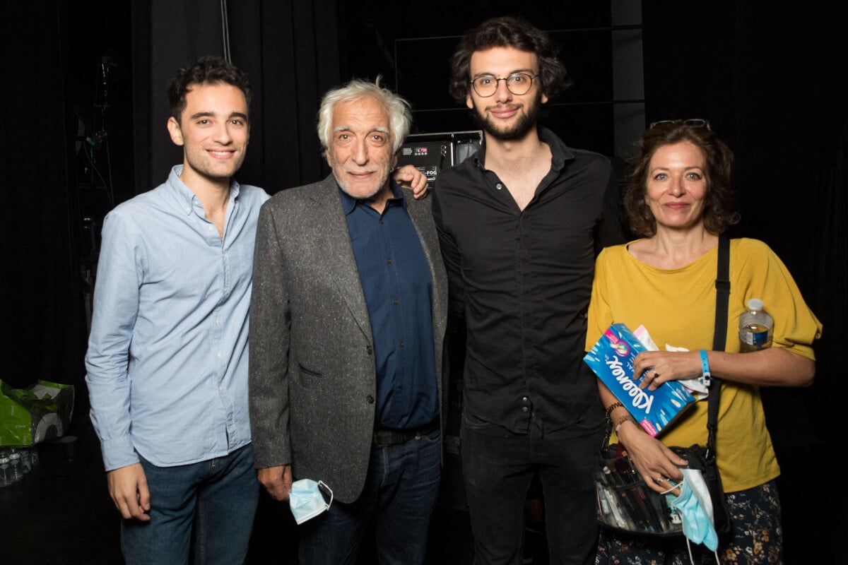 Photo : Exclusif - Jules Darmon, Tom Darmon, Gerard Darmon Virginie ...