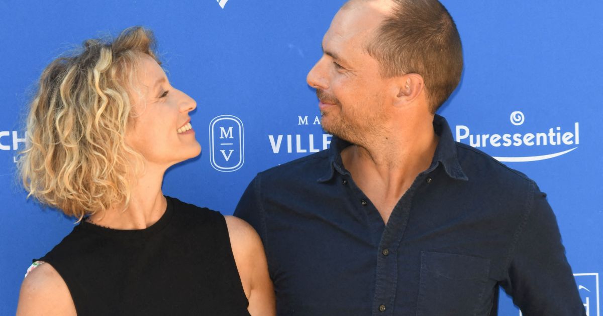Alexandra Lamy et Emmanuel Poulain-Arnaud au photocall du film Le Test ...