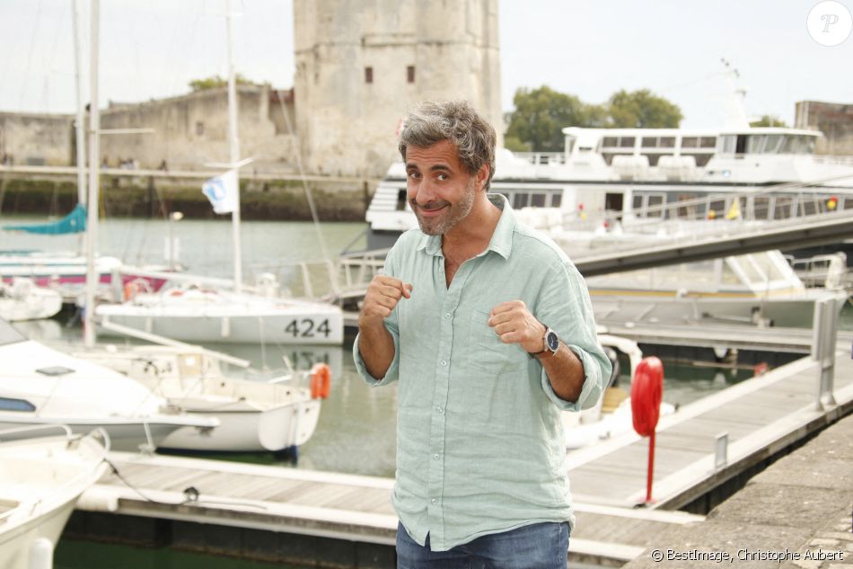 Rodolphe Couthouis Le furet - Photocall lors du Festival de la Fiction ...