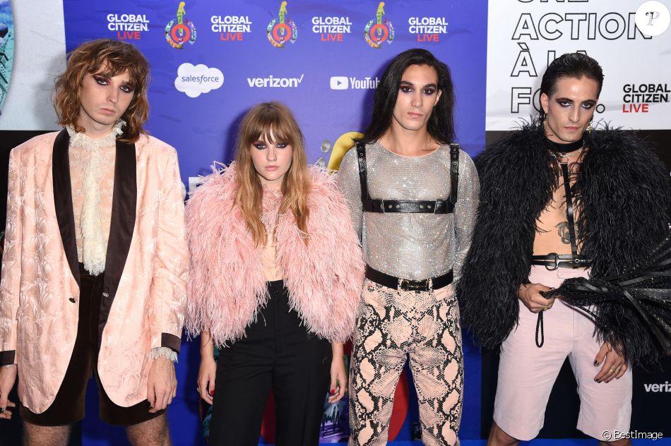 Maneskin - Concert Global Citizen Live à Paris le 25 septembre 2021 ...