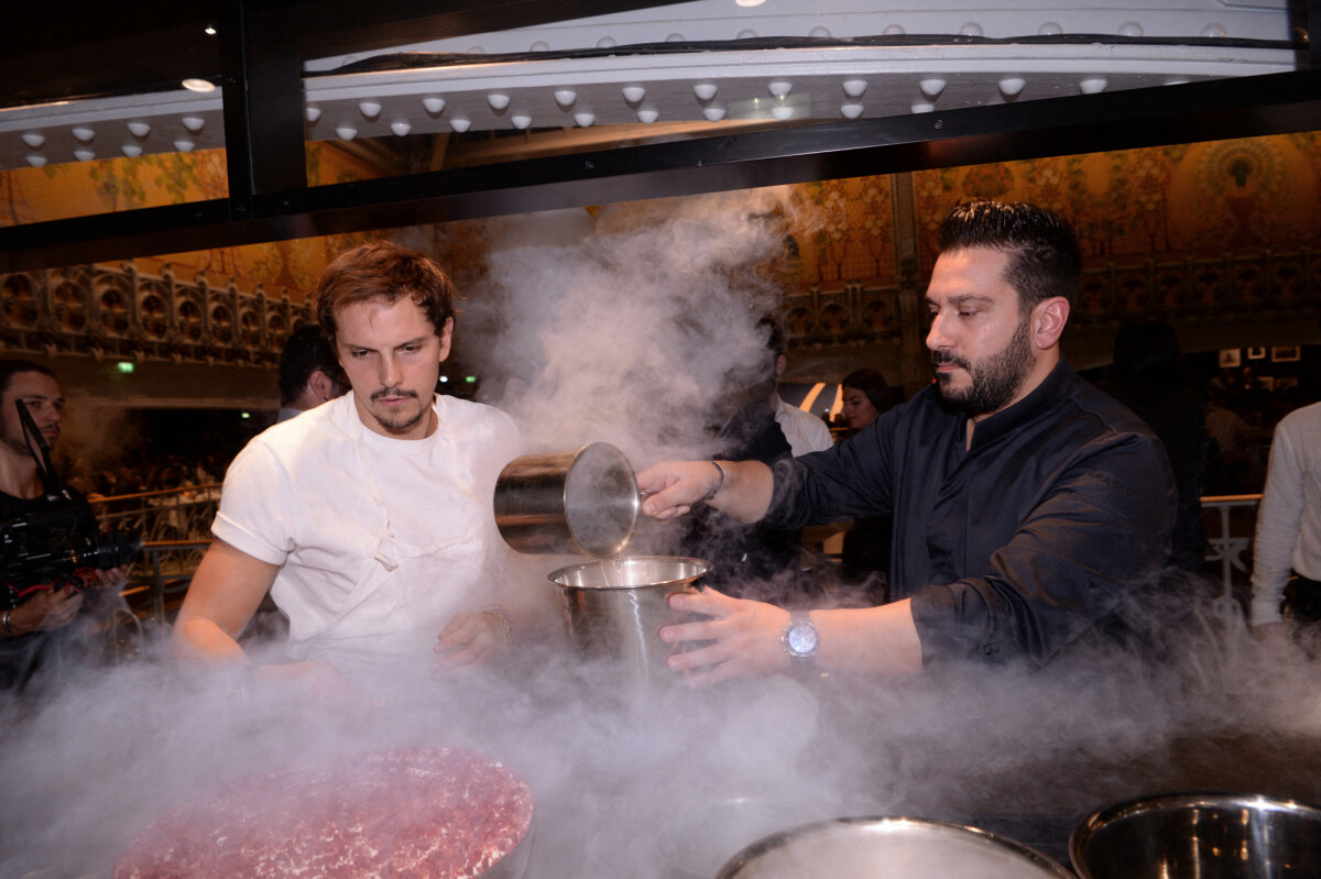 Photo : Exclusif - Juan Arbelaez et Denny Imbroisi - Dîner de charité ...