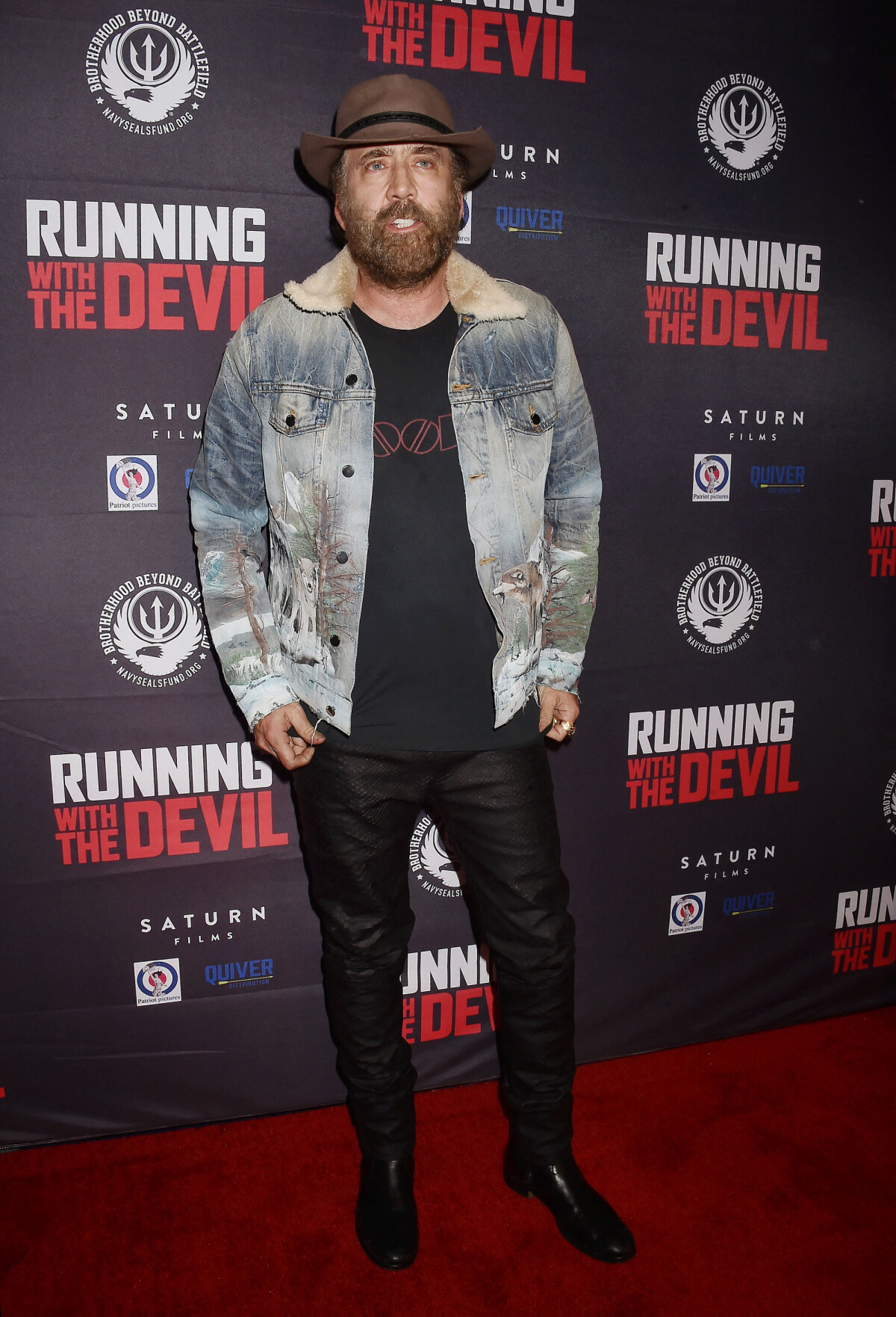 Photo : Nicolas Cage - Avant-première du film "Running with the Devil ...