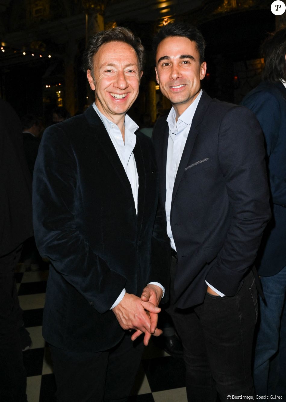 Stéphane Bern et son compagnon Yori Bailleres - Inauguration de la ...