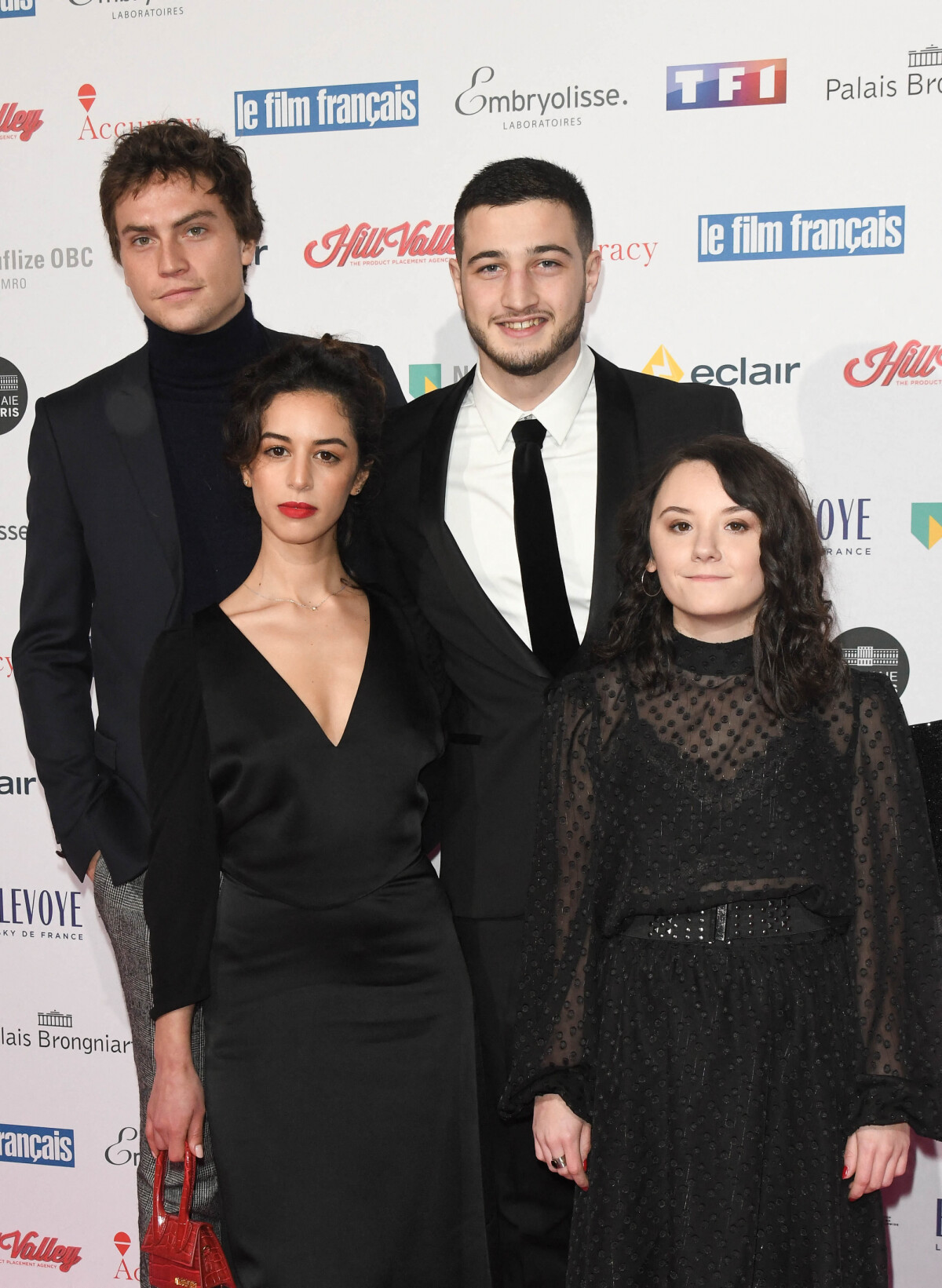 Photo : Louis Peres, Constantin Vidal, Alicia Hava et Laurena Thellier - 27ème cérémonie des ...