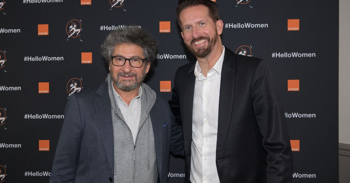 Radu Mihaileanu, Sam Bobino - Soirée Hello Women avec Orange à l ...